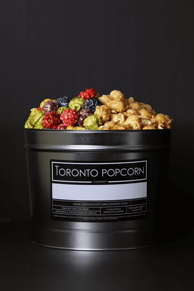 Multi Flavour Popcorn Tin | 2 Gallon – Toronto Popcorn Company