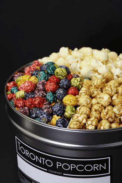 Multi Flavour Popcorn Tin | 2 Gallon – Toronto Popcorn Company